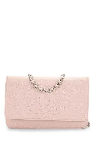 Chanel Caviar Timeless 'cc' Wallet On Chain