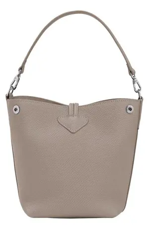Longchamp Le Roseau Extra Small Bucket Bag - Clay