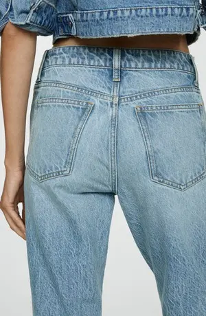 Mango High-rise Nonstretch Jeans