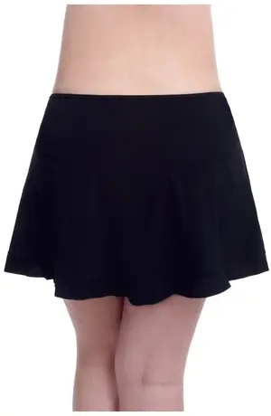 GOTTEX Tutti Frutti Skirted Swim Bottom - Black