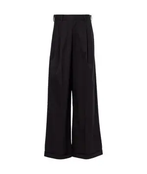 Loewe Exclusive Pleated Wide-leg Pants