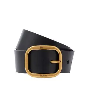 Loewe Leather Belt - Black