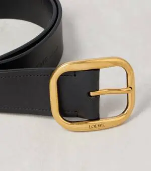 Loewe Leather Belt - Black