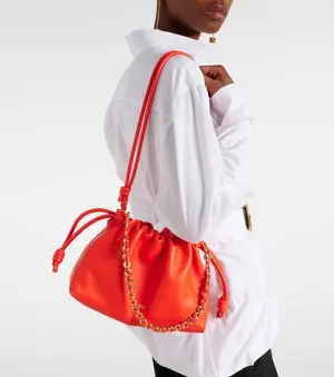 Loewe Flamenco Medium Leather Clutch