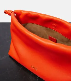 Loewe Flamenco Medium Leather Clutch