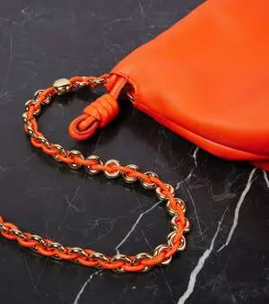 Loewe Flamenco Medium Leather Clutch