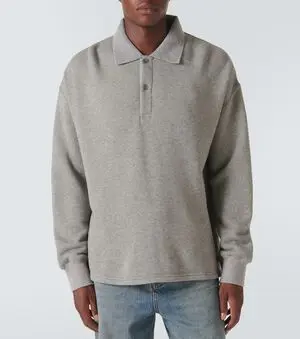Loewe Cotton And Cashmere Polo Sweater