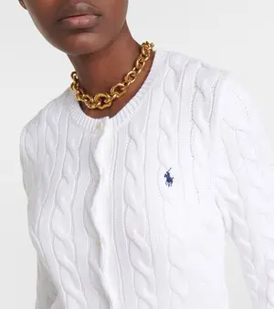 Polo Ralph Lauren Cable Knit Cotton Cardigan