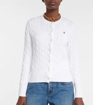 Polo Ralph Lauren Cable Knit Cotton Cardigan