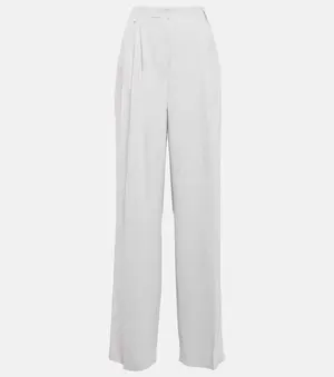 Dries Van Noten Pleated Wide Leg Pants