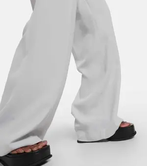 Dries Van Noten Pleated Wide Leg Pants