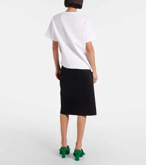 Loewe Cotton-blend T-shirt - White