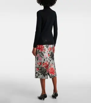 Carolina Herrera Wool Turtleneck Sweater