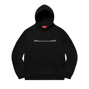 Supreme Shop Hooded Sweatshirt - Black