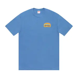 Supreme Chrome Tee 'dusty Light Royal - Blue
