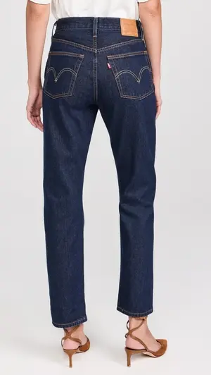 LEVI'S 501 Straight Leg Jeans - Deep Breath