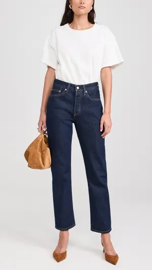 LEVI'S 501 Straight Leg Jeans - Deep Breath