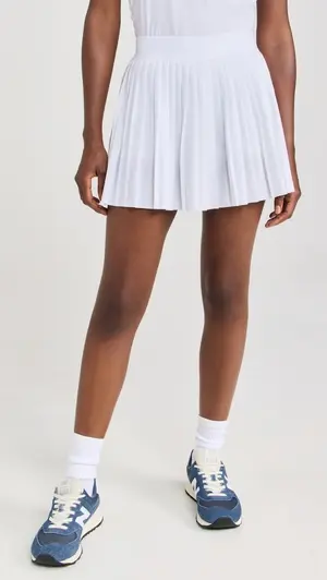 Beyond Yoga Pleated Mini Skirt