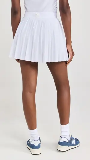 Beyond Yoga Pleated Mini Skirt