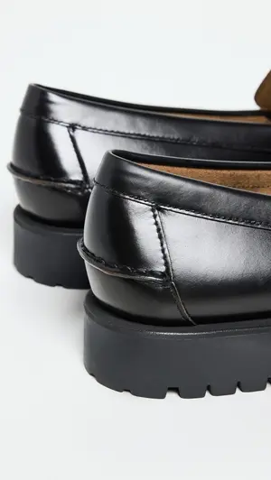 SEBAGO Dan Lug Leather Loafers