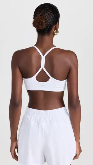Beyond Yoga Spacedye Slim Racerback Bra - Cloud White