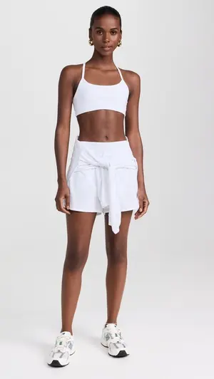 Beyond Yoga Spacedye Slim Racerback Bra - Cloud White