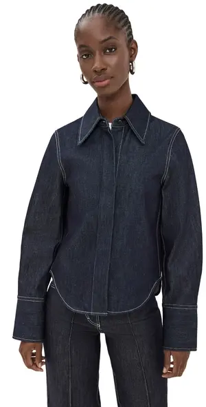 Co Button-down Denim Shirt