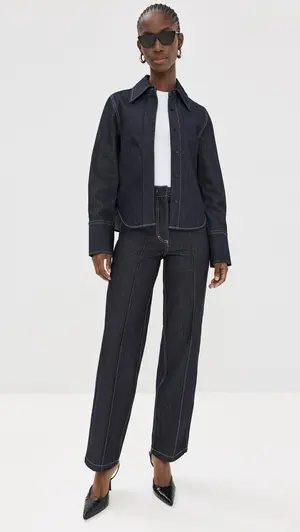 Co Button-down Denim Shirt