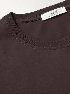 Mr P. Relaxed-fit Organic And Recycled Cotton-jersey T-shirt