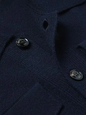 PIACENZA CASHMERE 1733 Wool Overshirt - Blue