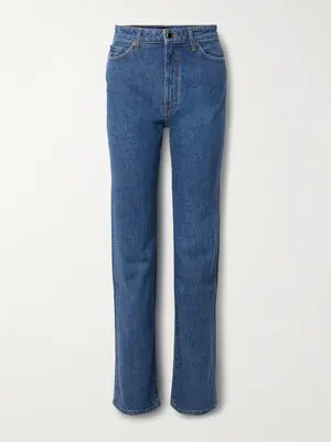 Khaite Danielle Slim-leg Jeans