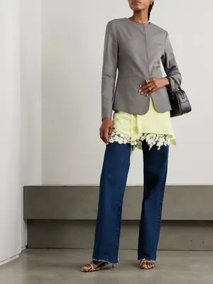 SLVRLAKE Grace High-rise Wide-leg Jeans