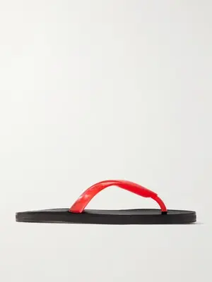 ANCIENT GREEK SANDALS Saionara Jelly Flip Flops - Red