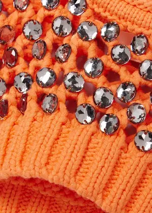 DIOTIMA Lady Cropped Beaded Top