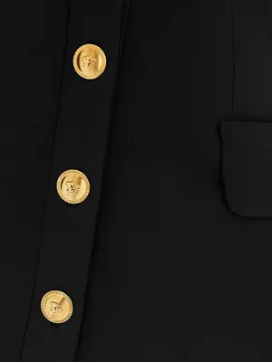 Versace Chiffon And Cady Shirt Dress