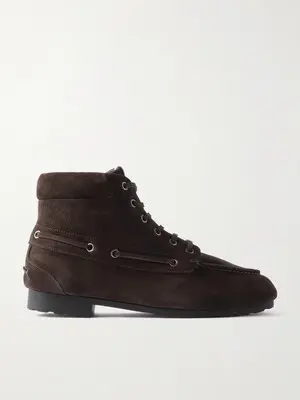 Bally Paphos Suede Ankle Boots - Brown