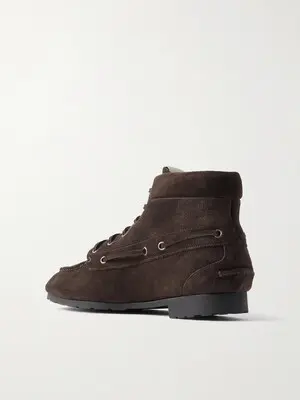 Bally Paphos Suede Ankle Boots - Brown