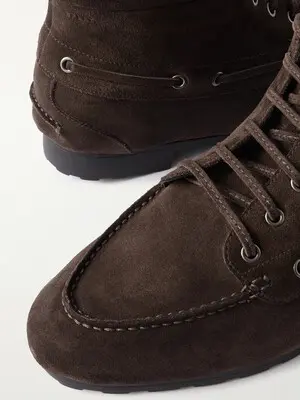 Bally Paphos Suede Ankle Boots - Brown