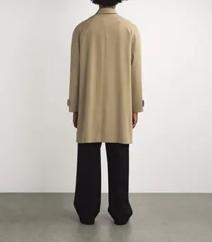 THE ROW Wallace Wool Gabardine Car Coat
