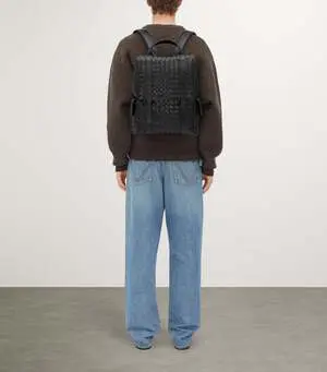 Bottega Veneta Intrecciato Back-to-school Backpack - Grey