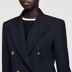 Sandro Double-breasted Suit Jacket