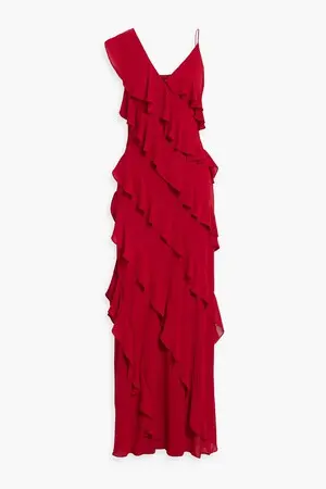 Mikael Aghal Open Back Evening Dresses