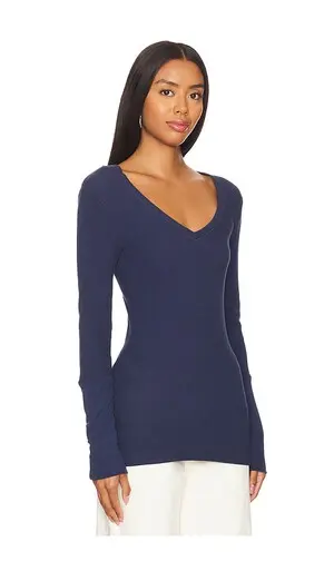 BOBI V Neck Long Sleeve