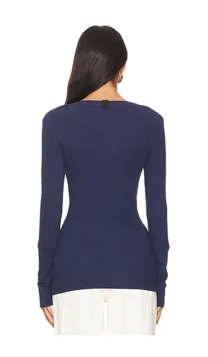 BOBI V Neck Long Sleeve
