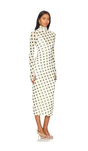 AFRM Shailene Dress - Birch Dot