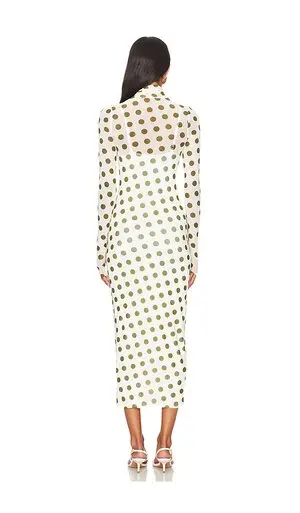 AFRM Shailene Dress - Birch Dot