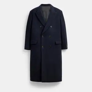 COACH Double Breasted Wool Coat