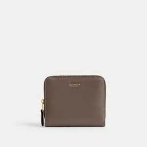 Coach New York Billfold Wallet Brass/dark Stone