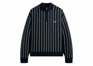Kith Harmon Quarter Zip Mock Neck - Nocturnal