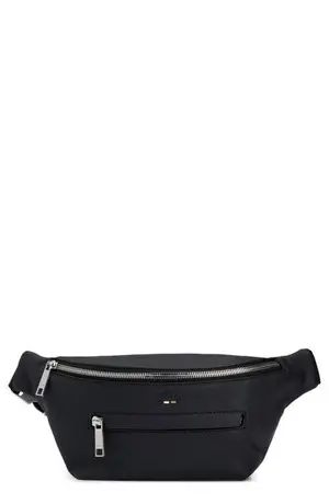 Hugo Ray Faux Leather Belt Bag - Blk